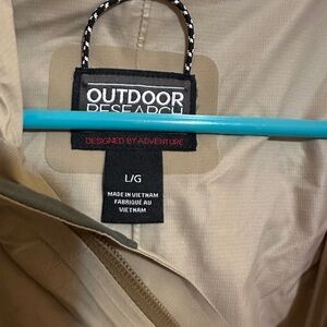 Outdoor Research | Jackets & Coats | Outdoor Research Tan Trench Rain ...